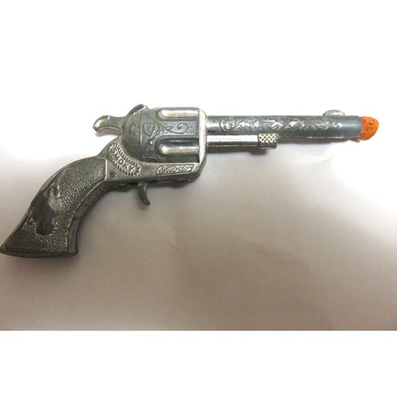HUBLEY | Toys | Vintage Hubley Diecast 6 Cap Gun Smoky 95s | Poshmark